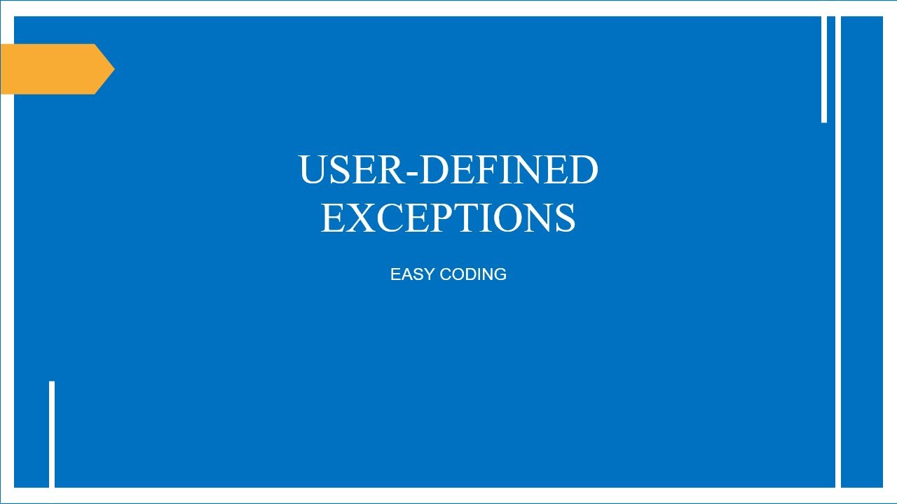 User-Defined Exceptions|Raise keyword||Python Programming For Begginers part-35