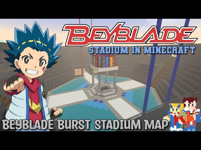 Beyblade Burst Battle Stadium Minecraft Map