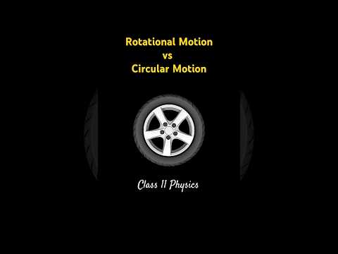 Circular Motion vs Rotational Motion | Class 9 & 11 Physics | Easy Explanation with Examples
