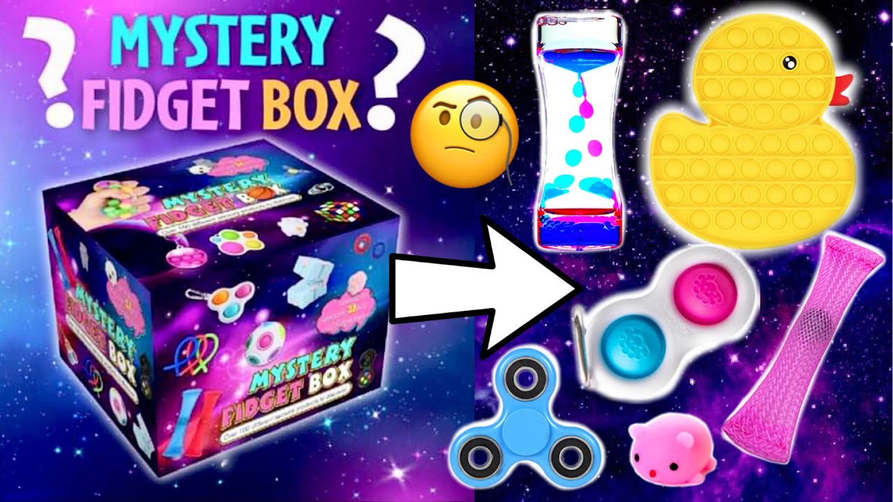 TESTING $25 MYSTERY FIDGET BOXES! *did I get scammed?!*