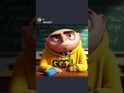 Gru Learns How To Speak Spanish 🧦 (Ai Adaptation) #ai #memes #funny
