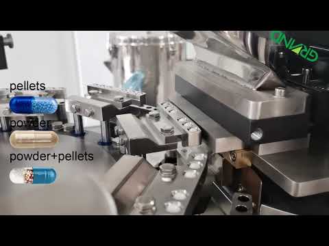Size 0 00 phamaceutical powder and pellet fully automatic capsule filling machine #capsulemachine