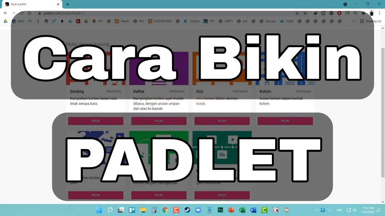 Cara Membuat PADLET untuk Pengumpulan Tugas Interaktif