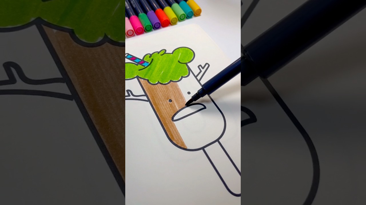 🍁30 Ice Cream 🍦 Coloring Book Sheep, Tame Sheep 🐑 Bring serenity to a warm summer day.#coloring
