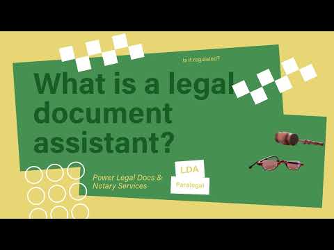What is a Legal Document Assistant