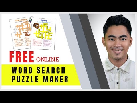 Word Search Puzzle Maker (FREE)