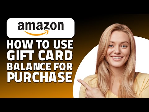 How to Use Amazon Gift Card Balance For Purchase! (Quick & Easy)
