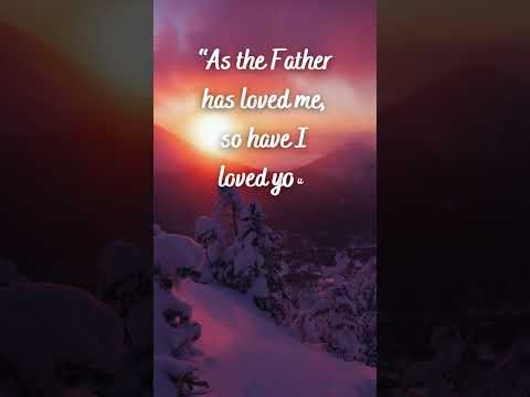 John 15:9 NIV #bibleverseoftheday