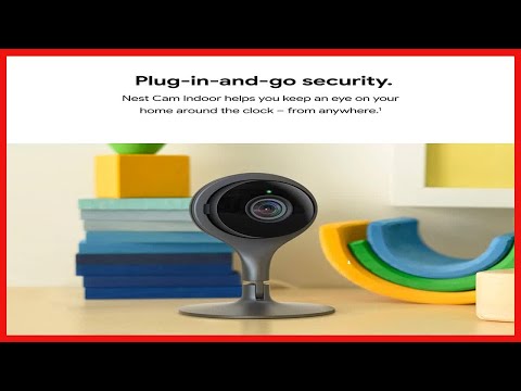 Google Nest Cam Indoor - 1st Generation - Wired Indoor Camera - Control with Your Phone