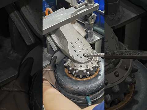 Assembled roller bit. #drillingtools #drillbit #triconebit #hdd #rollerbit #rockbits #حفر #brocas