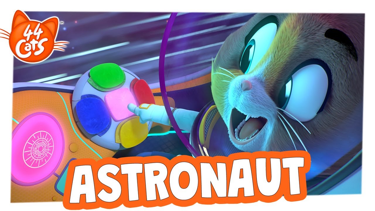 44 Cats | Learn Professions | Cosmo, the astronaut cat!