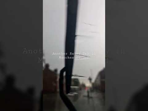 Another Rainy Day in Manchester #rain #hailstorm #manchester #april