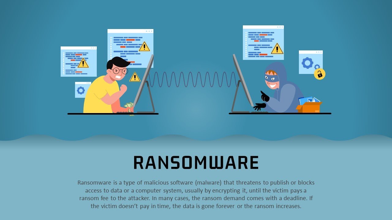 Ransomware Animated Presentation Slides