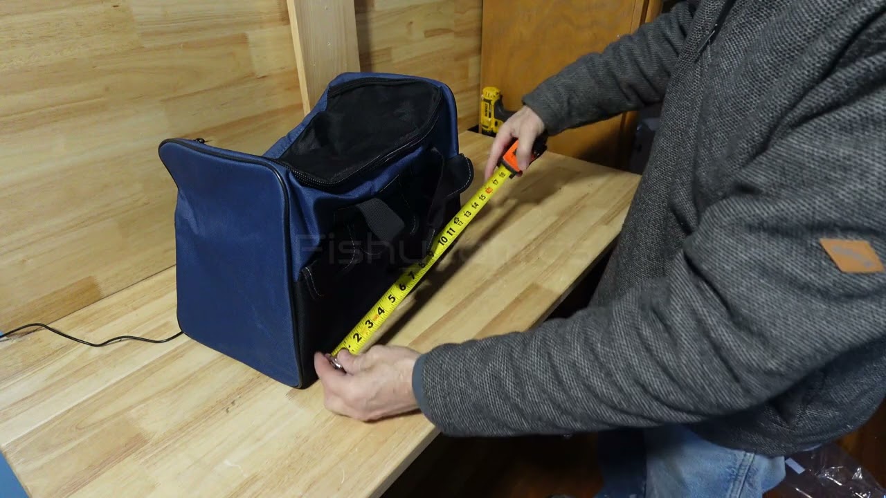 WINHUNT Large Tool Bag, 1680 Denier with 5 Exterior storage and more