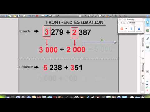Front End Estimation