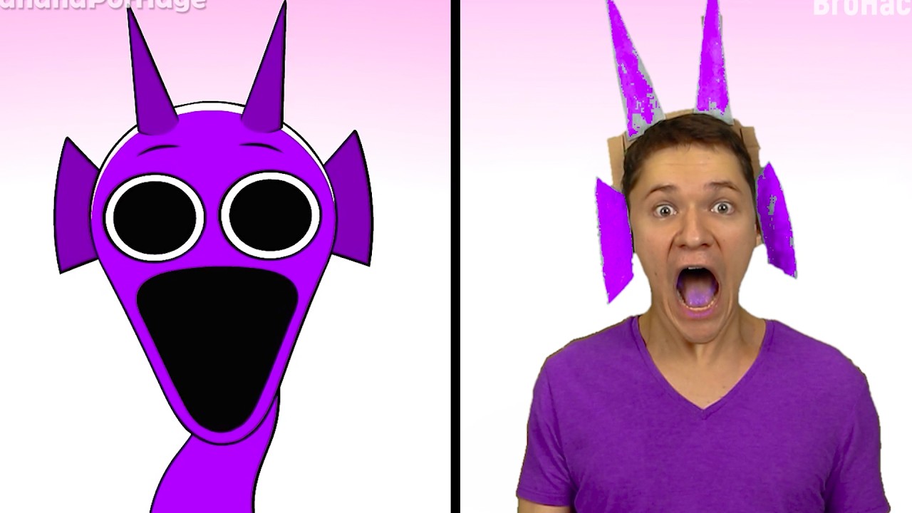 Sprunki in Real Life - Incredibox Sprunki 10 Phase 4 | @BroHacker