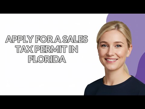 APPLY FOR A SALES TAX PERMIT IN FLORIDA - Julia'sTutorials