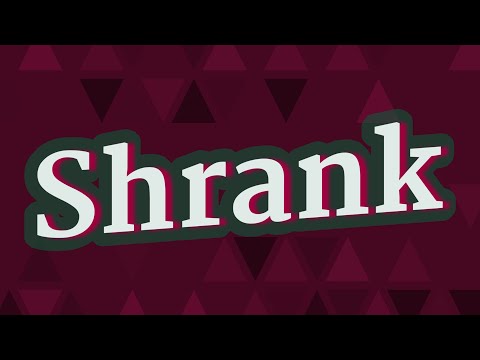 SHRANK pronunciation • How to pronounce SHRANK