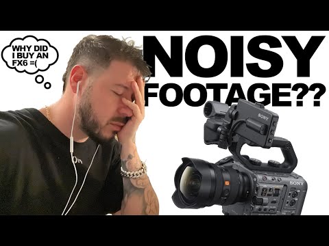 SOLVED! HOW TO FIX NOISY FOOTAGE from the Sony FX6 in Low Light