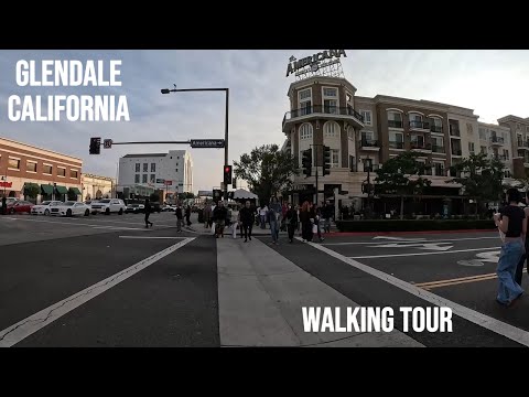 Glendale, California | 4K Walking Tour