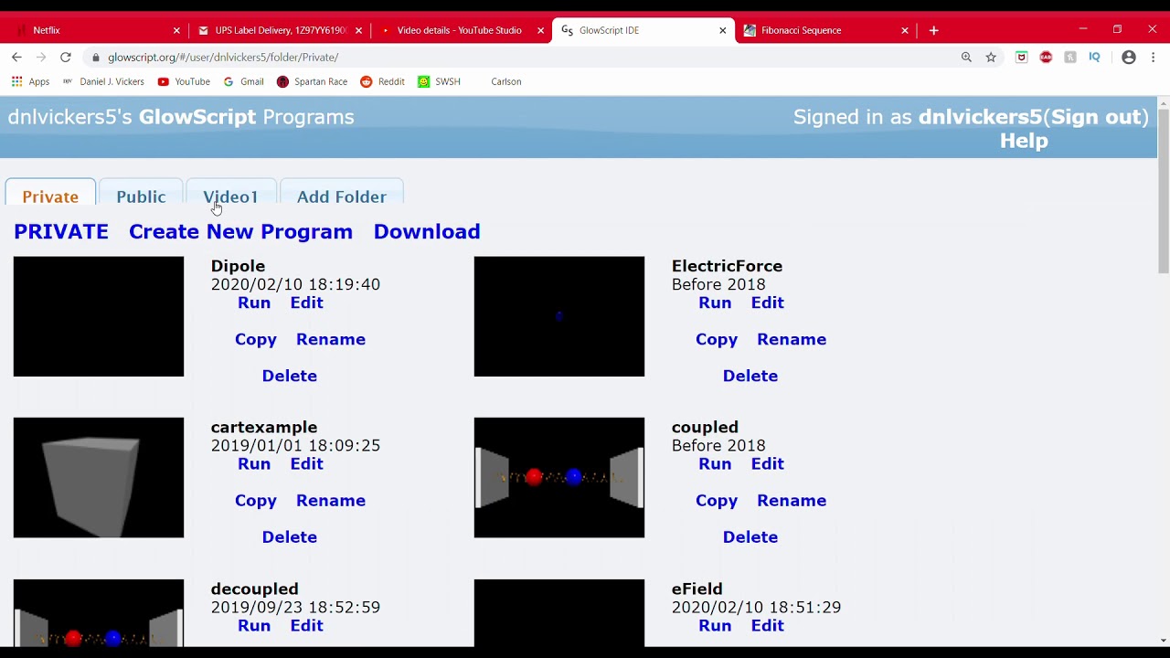 Vpython Tutorial 1: Introduction to Python