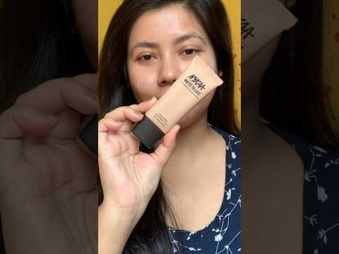 *NYKAA* MATTE TO LAST FOUNDATION #nykaa #nykaabeauty #foundation #firstimpressions