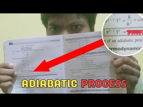 Adiabatic Process Explained: The Full Proof!