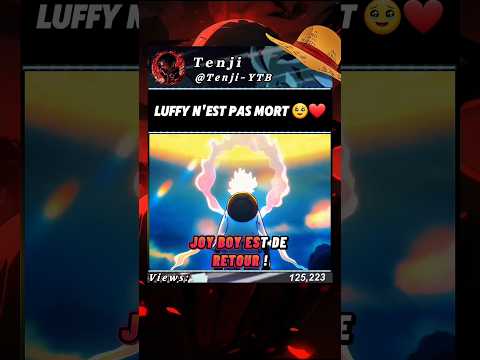Luffy se transforme en Gear5 ! ❤️🔥 | Ep 1071 ✨️ #onepiece #luffy #gear5 #percer #algorithms