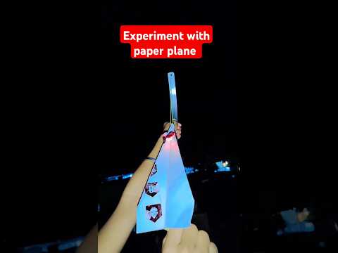 Experiment with paper plane// paper rocket experiment ???????????? #experiment #rocket #shorts