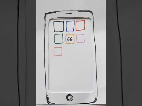 Example of an interaction with paper prototype