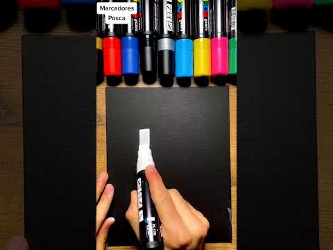 Marcadores Posca blancos por el puro gusto #color #posca #SMR #plumones