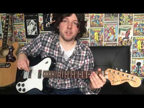 The Clash should I stay or should I go guitar lesson