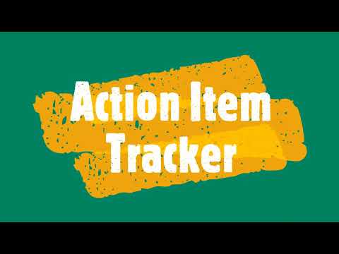 Action Item Tracker