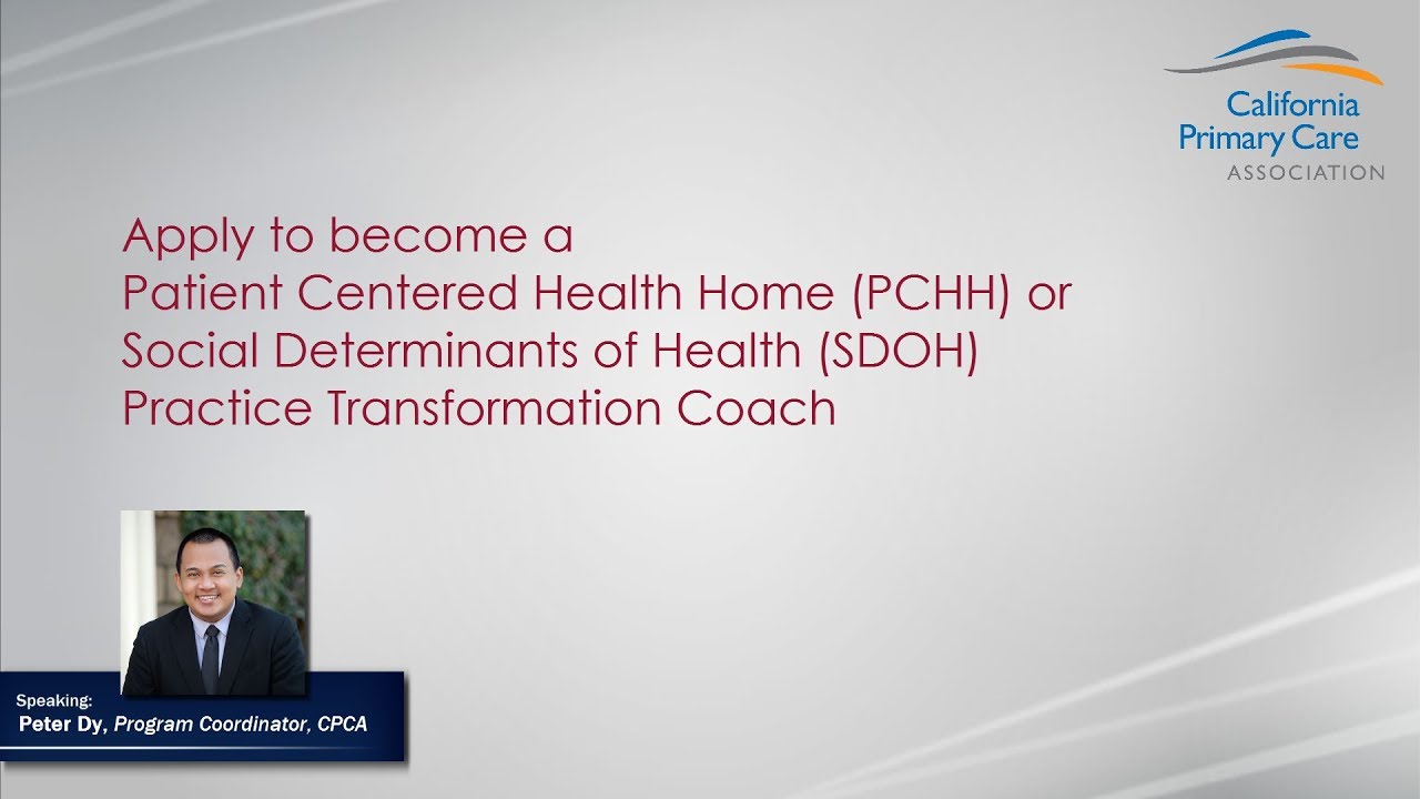 CPCA Practice Transformation Coaching Application