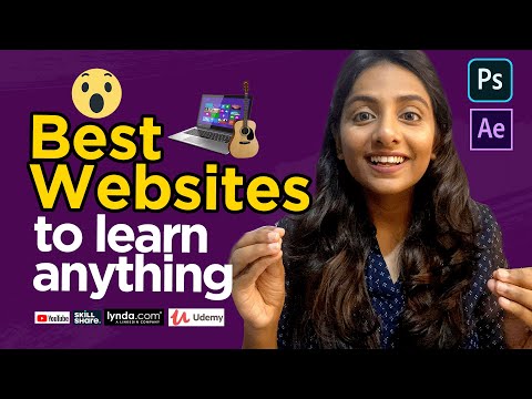 LEARN ANY NEW SKILL ONLINE | TOP 4 WEBSITES & HOW TO USE THEM