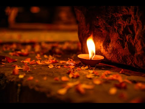 Tibetan Singing Bowl 4 hours | Rainfall & Stream | Meditation Music