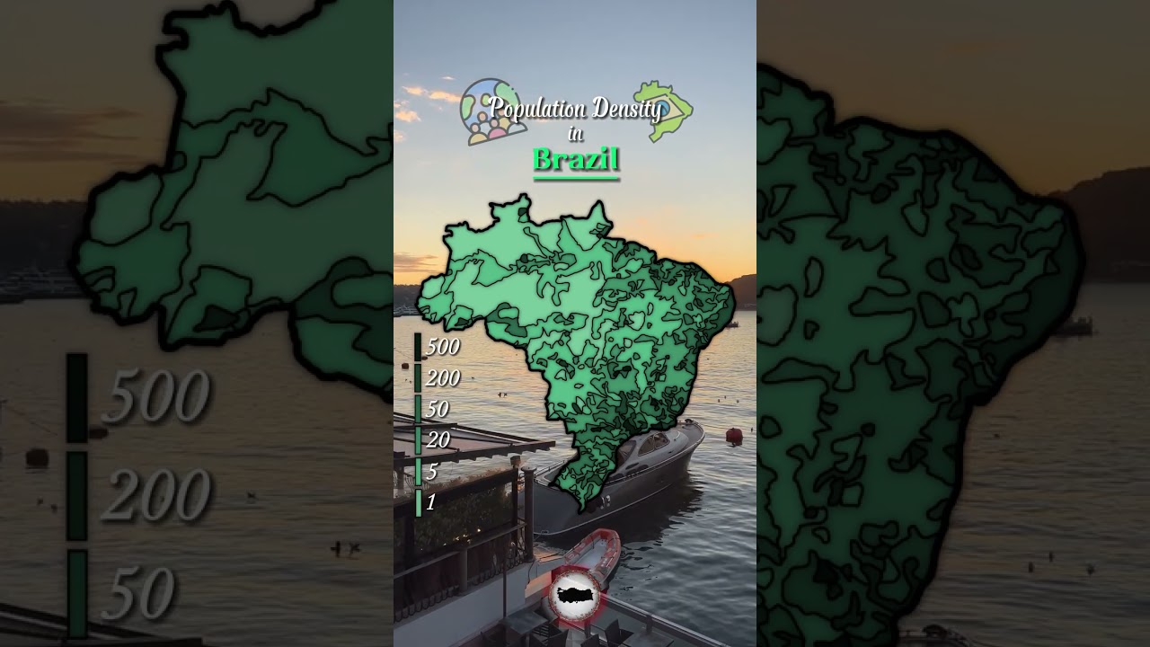 Population Density in Brazil