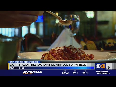 In Your Neighborhood: Capri Italian Restaurant