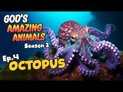 Fun Facts for Kids about Octopus | God's Amazing Animals (S2 Ep4)