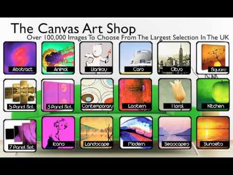 Canvas Art Prints From The Canvas Art Shop