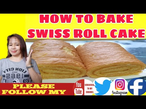 #HOW TO BAKE SWISS ROLL CAKE # SWISS ROLL CAKE #EASY SWISS ROLL CAKE # CAKE @JoyannNazarrea0816