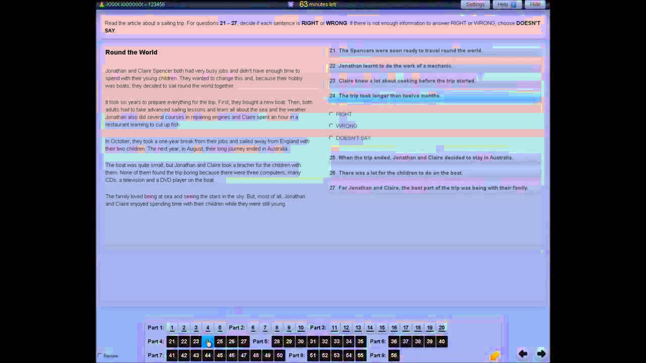 KET Reading and Writing Tutorial