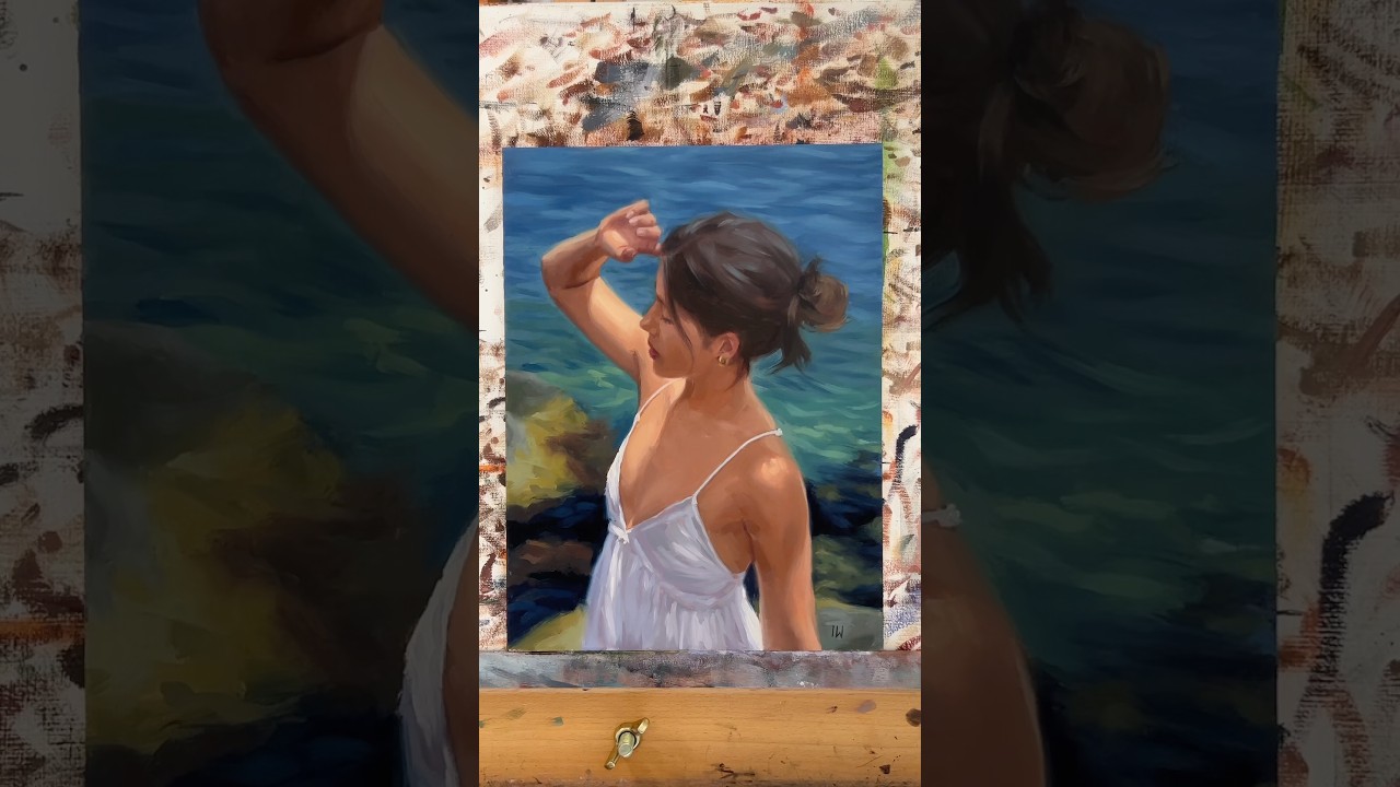 Oil painting process #art #painting #oilpainting #process #artist #artwork #artstudio