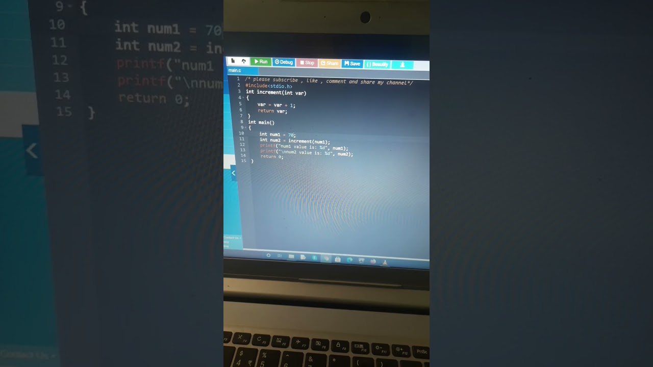 write the output of the following program | output of c program #coding #c #python #shorts #Shorts