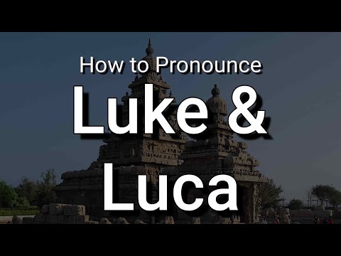 How to Pronounce Luke and Luca Differently - Pronunciation and Meaning