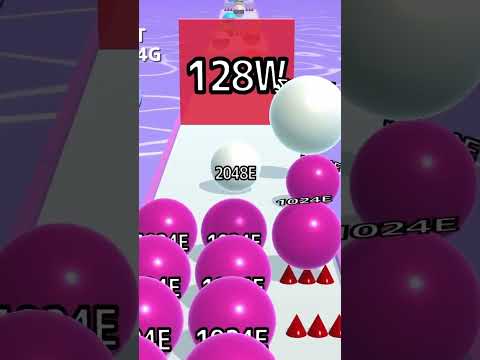 Ball Run 2048 Infinity Detour Mode 4096W Wall New Record