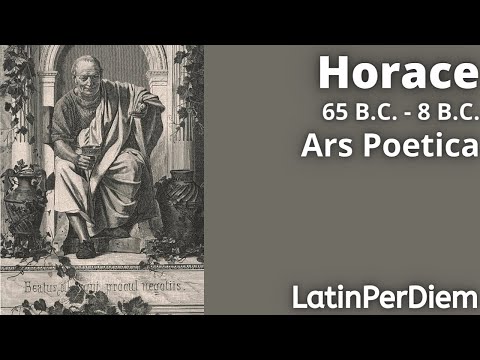 LatinPerDiem Latin Lessons: Horace, Ars Poetica Episode 3