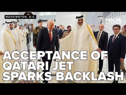 President Trump's acceptance of Qatari jet gift sparks bipartisan backlash