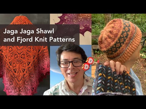 304 - Novela Volume 2 Crochet Shawl Done and Fjord Knit Patterns