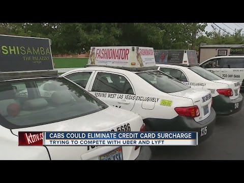 Las Vegas taxis consider dropping $3 credit card surcharge